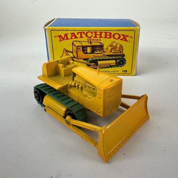 MATCHBOX | Toys | Vintage Matchbox Series 8 Caterpillar Bulldozer Toy ...